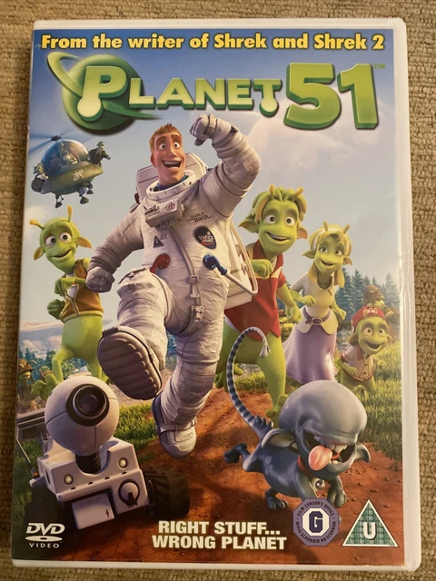PLANET 51 (DVD, 2009) Animated Alien Film £1.00 - PicClick UK