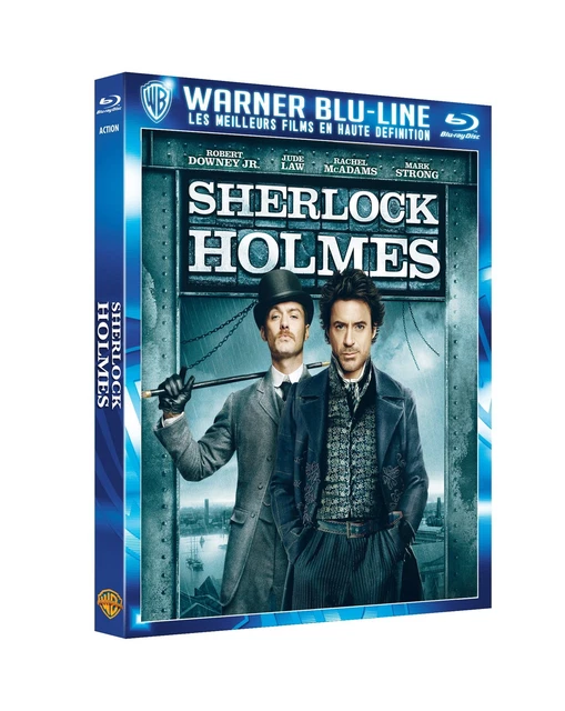 SHERLOCK HOLMES (BLU-RAY) Robert Jr. Downey Jude Law Guy Ritchie EUR 17 ...