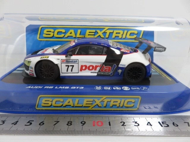 SLOT CAR 1/32 SCALEXTRIC AUDI R8 LMS Phoenix Racing C3286 $90.00 ...