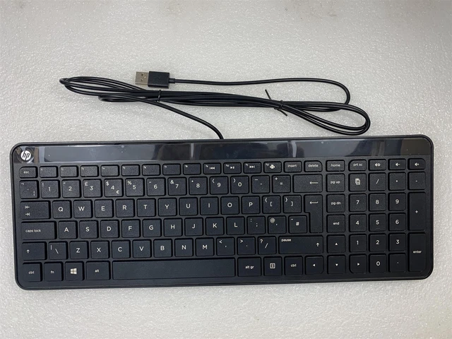 HP 850614-031 801526-031 4CE96AA#ABU SK-2028 USB UK englische Tastatur ...