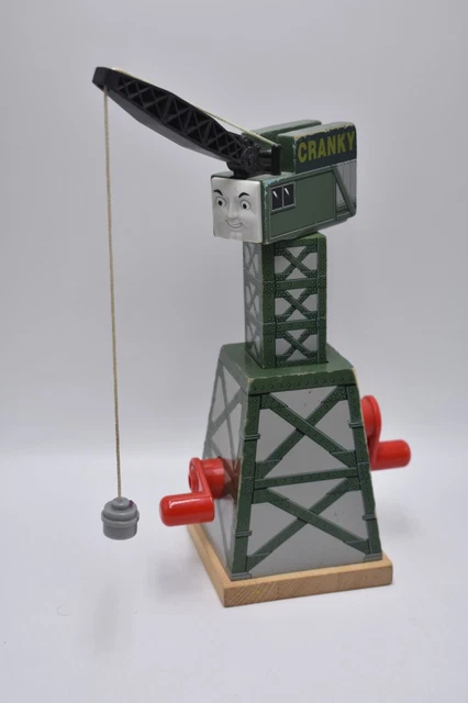 THOMAS & FRIENDS Wooden Railway - CRANKY THE CRANE - 2012 MATTEL ...
