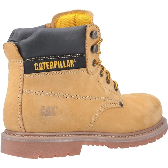 CATERPILLAR POWERPLANT GYW Safety Boot Honey £96.43 - PicClick UK