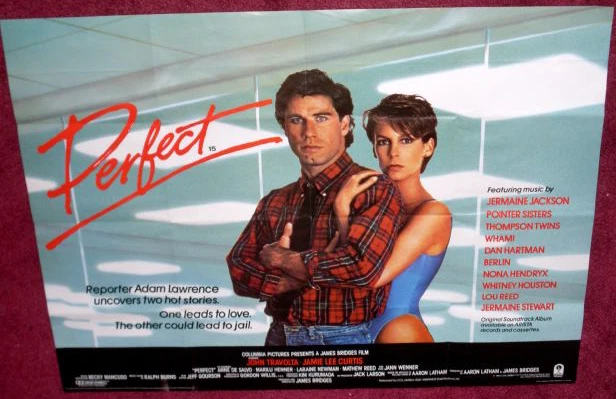 CINEMA POSTER: PERFECT 1985 (Quad) Jamie Lee Curtis John Travolta £11.95 - PicClick UK