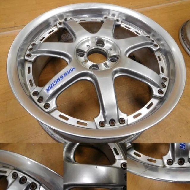 RAYS VOLK RACING GT-7 17 inch 7J+36 9J+42 PCD 100 4H 5H set of 4 No ...
