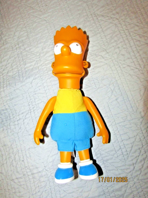 ORIGINAL VINTAGE BART Simpson soft body vinyl head doll The Simpsons ...