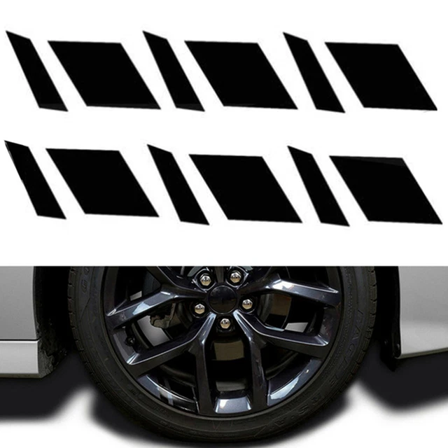 WHEEL RIM VINYL Decal Sticker Hash Mark Stripe Overlay For 18" - 20 ...