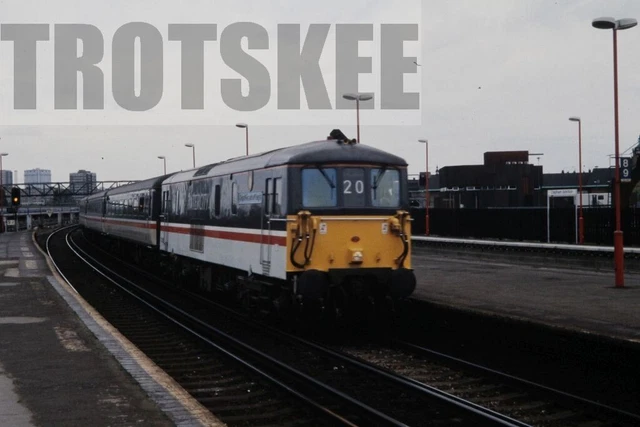 35MM SLIDE BR British Rail Diesel Loco Class 73 73202 1993 Clapham Orig ...