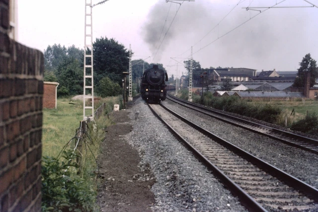 ORIGINAL WEST GERMANY DB Deutsche Steam Railway Locomotive Slide Ref 29 ...