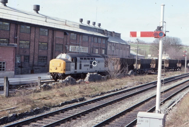ORIGINAL 35MM BRITISH Railway B.r Slide - Class 37 37358 At Great Rocks ...