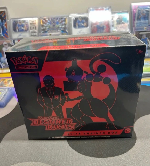 POKÉMON TCG SCARLET & Violet Destined Rivals Elite Trainer Box ETB ...