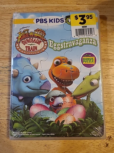 PBS KIDS DINOSAUR Train: Eggstravaganza With Puzzle £14.03 - PicClick UK
