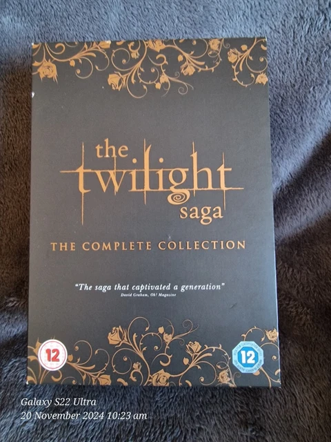 THE TWILIGHT SAGA - Complete Collection (Box-Set) (DVD, 2013) £4.99 ...
