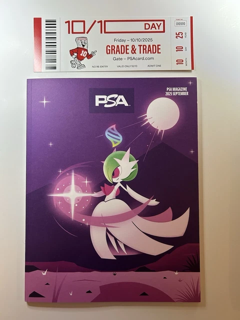 PSA MAGAZINE MEGA Gardevoir Special Cover Variant Sept 25 SP Short ...