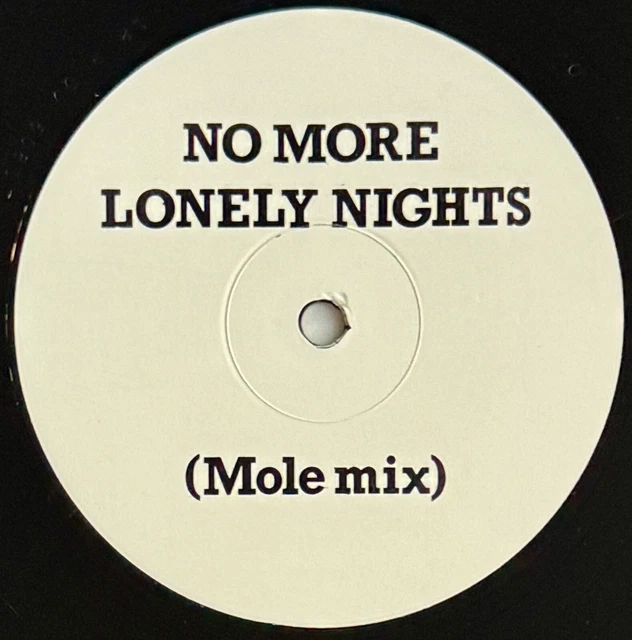 PAUL MCCARTNEY -NO More Lonely Nights MOLE MIX- 1 Sided Promo 12” 250 ...