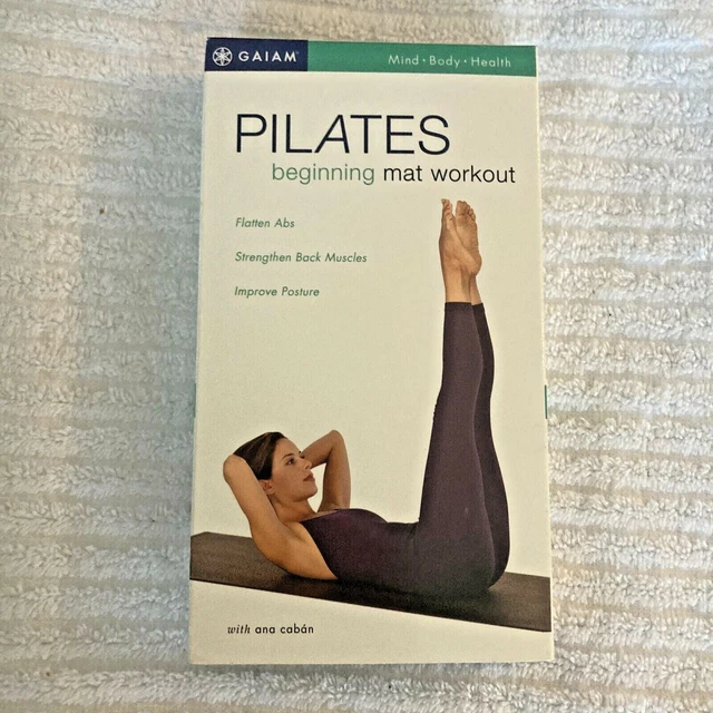 PILATES BEGINNING MAT Workout - VHS - Mind Body Health 2002 Fitness ...