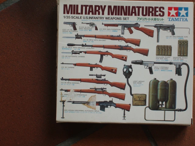 U.S INFANTERIE ARMES SET- Maquette tamiya 1:35, réf: 3621 EUR 10,00 ...
