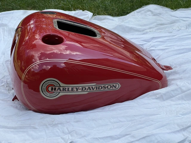 HARLEY DAVIDSON FAT Boy Tank Gas Fuel Softail Crossbones Heritage ...