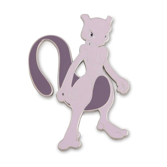 GIANT MEWTWO PIN Badge Pokemon Scarlet and Violet Official Nintendo ...