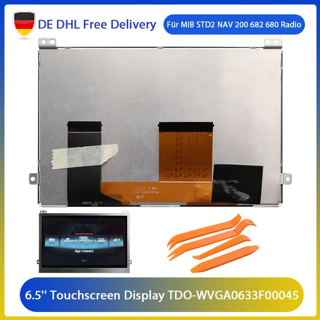 6.5'' TOUCHSCREEN DISPLAY für MIB STD2 NAV 200 600 680 Radio TDO ...