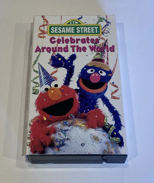 SESAME STREET - Celebrates Around the World VHS Tape Cartoon Show £18. ...