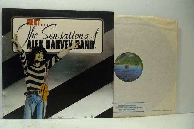 THE SENSATIONAL ALEX HARVEY BAND next LP EX-/VG+, 6360 103, vinyl ...