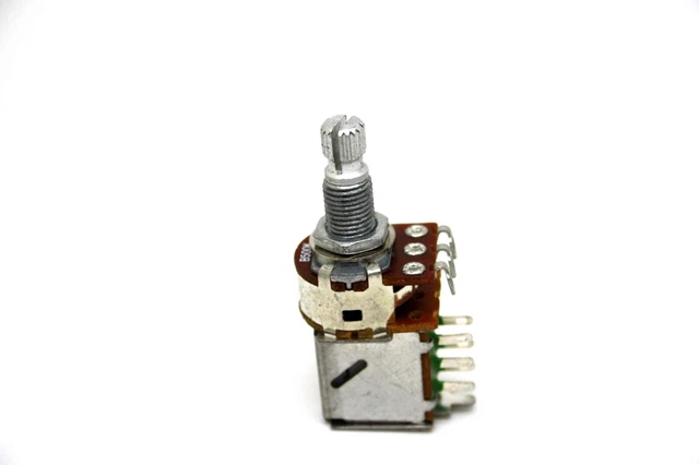 POTENTIOMETER B500K 500K Linear Push/Pull Knurled Short Shaft - Metric ...