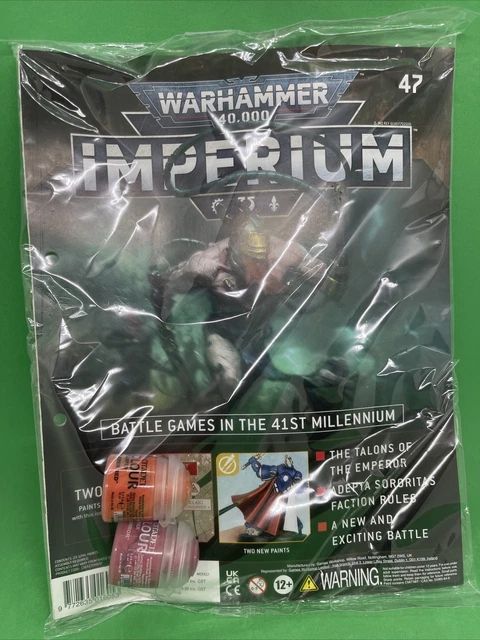 WARHAMMER 40K IMPERIUM Issue 47 with Two Citadel Paints £4.49 - PicClick UK