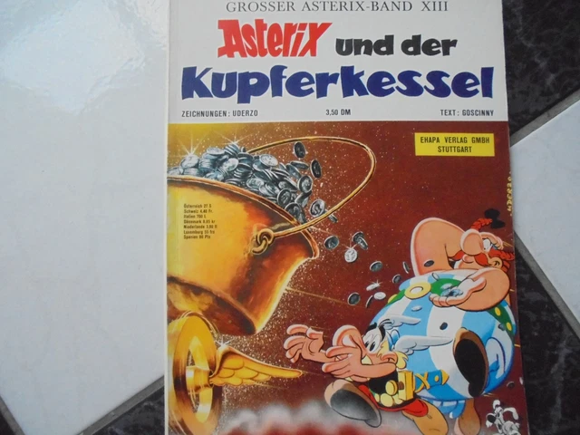 ASTERIX COMIC BAND XIII - Asterix und der Kupferkessel Ehapa Verlag ...