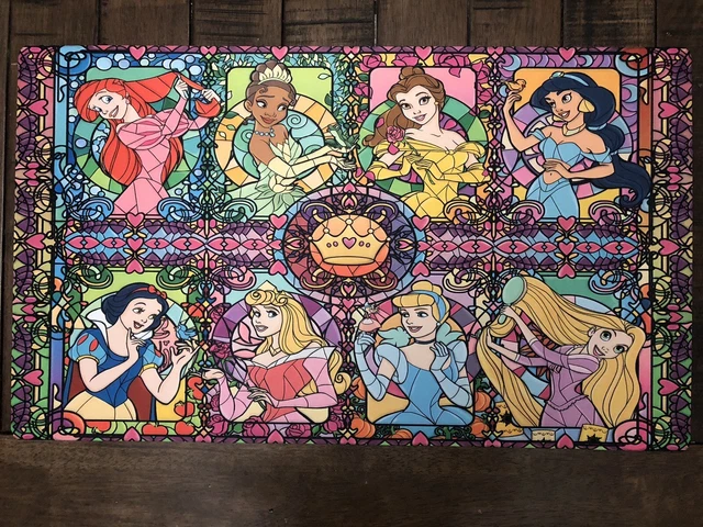CUSTOM LORCANA PLAYMAT Disney Princesses Ariel Cinderella Tiana Belle ...