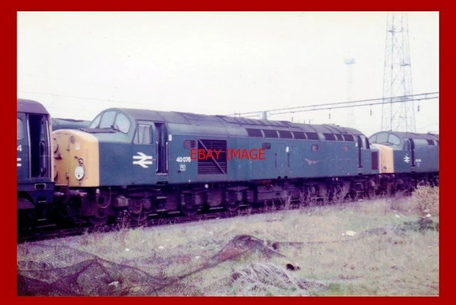 PHOTO BR Class 40 Loco No 40076 £1.45 - PicClick UK