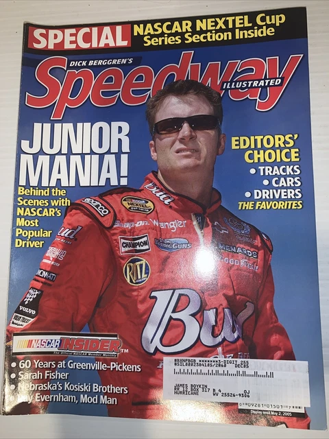 SPEEDWAY ILLUSTRATED MAGAZINE Nascar's Most Popular Driver May 2005 ...