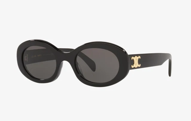 CELINE CL40194U RUNWAY Sunglasses Black Frame Grey Lenses £89.99 ...