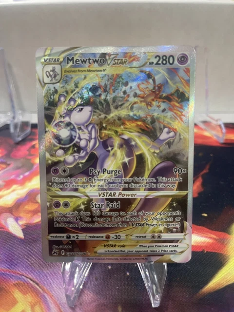 POKÉMON TCG MEWTWO VSTAR Crown Zenith: Galarian Gallery GG44/GG70 ...