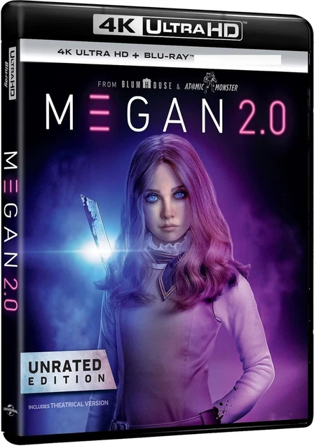 M3GAN 2.0 (2025): MEGAN 2, Action/Comedy/Horror Sequel NEW Eu 4K UHD ...