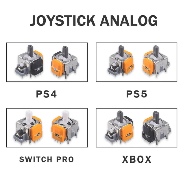 HALL EFFECT 3D Analog Stick Joystick Module For PS4/PS5/XBOX/Switch Pro £5.87 - PicClick UK