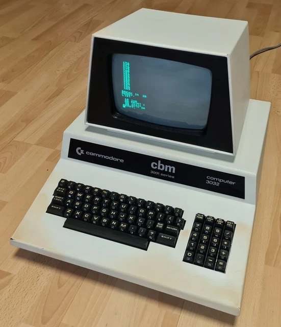 FUNTIONIERENDE COMMODORE PET cbm 3001 3032 computer EUR 899,00 ...