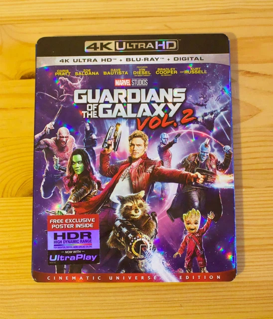 GUARDIANS OF THE Galaxy Volume 2 4K UHD Blu-ray w/OOP Slipcover $49.99 - PicClick CA