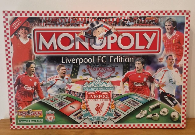 HASBRO MONOPOLY: LIVERPOOL FC Edition Limited Edition £16.31 - PicClick UK
