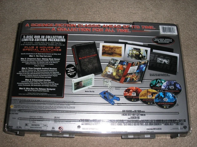 BLADE RUNNER (DVDS) Limited Edition Briefcase $150.00 - PicClick CA