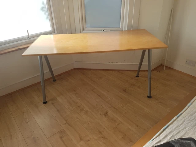 IKEA GALANT HEIGHT-ADJUSTABLE Home/Office Desk Table 120cm x 60cm £25. ...