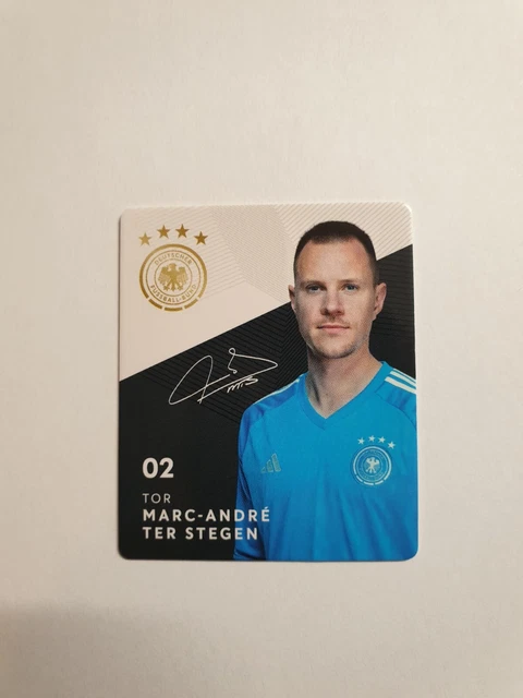 REWE DFB SAMMELKARTEN 2022 Nr. 02 Marc Andre Ter Stegen Neu Zustand EUR 1,00 - PicClick DE