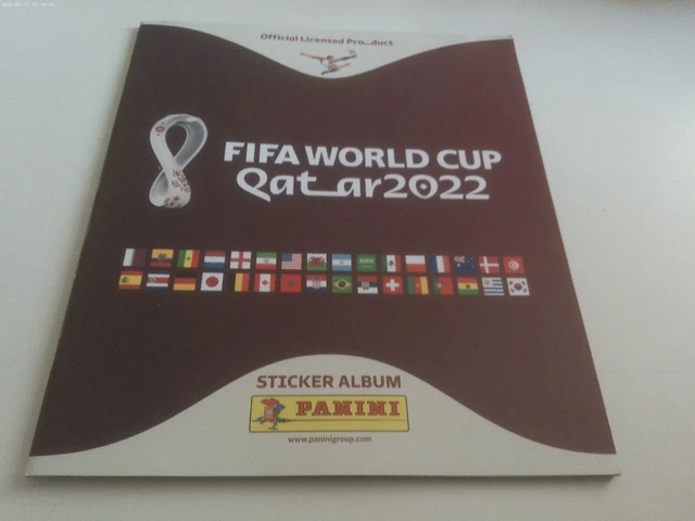 QATAR 2022 EMPTY World Cup UK version for Panini sticker album WM £4.99 ...