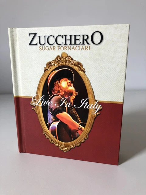 ZUCCHERO SUGAR FORNACIARI / Live In Italy 2Cd + 2Dvd - Ltd Edition EUR ...