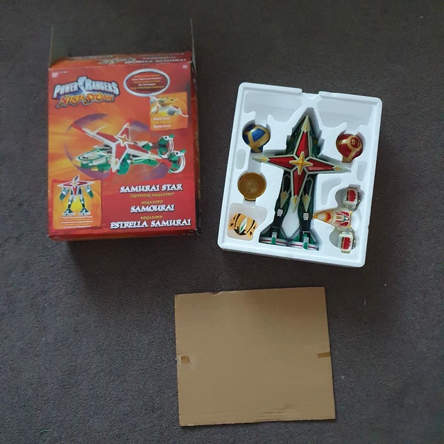 POWER RANGERS NINJA Storm Samurai Star Lightning Megazord £76.00 ...