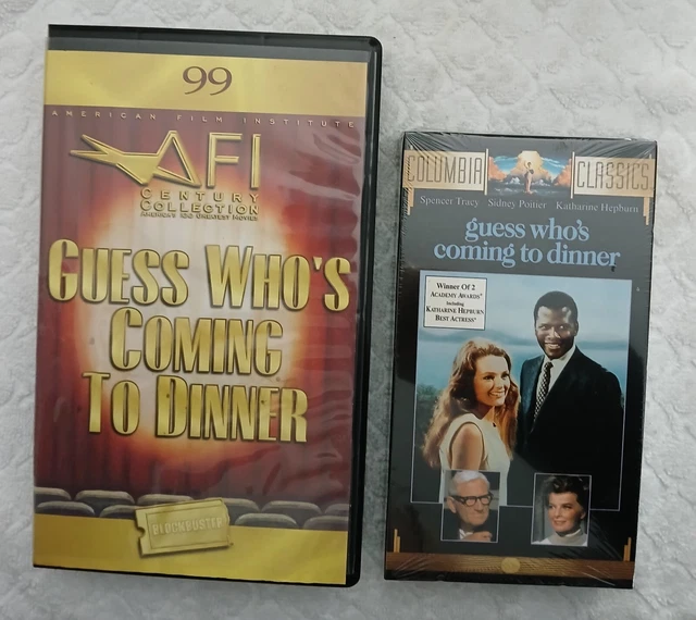 GUESS WHO'S COMING To Dinner - Blockbuster Viveo Afi Century Collection ...