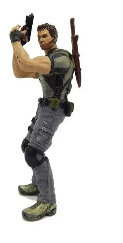 CHRIS REDFIELD RESIDENT Evil 5 Capcom By Player Select NECA Promo ...