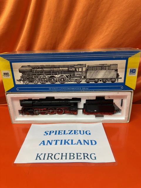 PIKO GÜTZOLD DAMPFLOK BR 01 0505-6 Schnellzuglok OVP H0 DDR Öltender/ Speiche EUR 53,01 ...