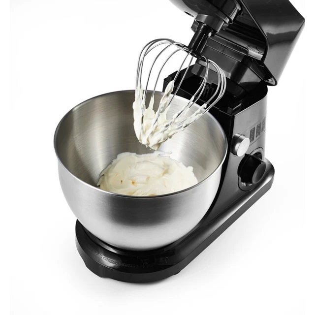 BLACK STAND MIXER 4L – Powerful Electric Food Mixer for Baking ...
