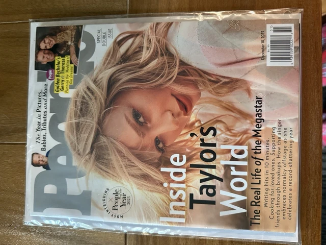 INSIDE TAYLORS WORLD Taylor Swift PEDRO PASCAL People Magazine December ...