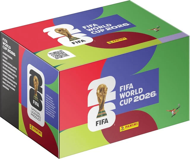 PANINI FIFA WORLD Cup 2026 Official Sticker Collection Starter Pack ...
